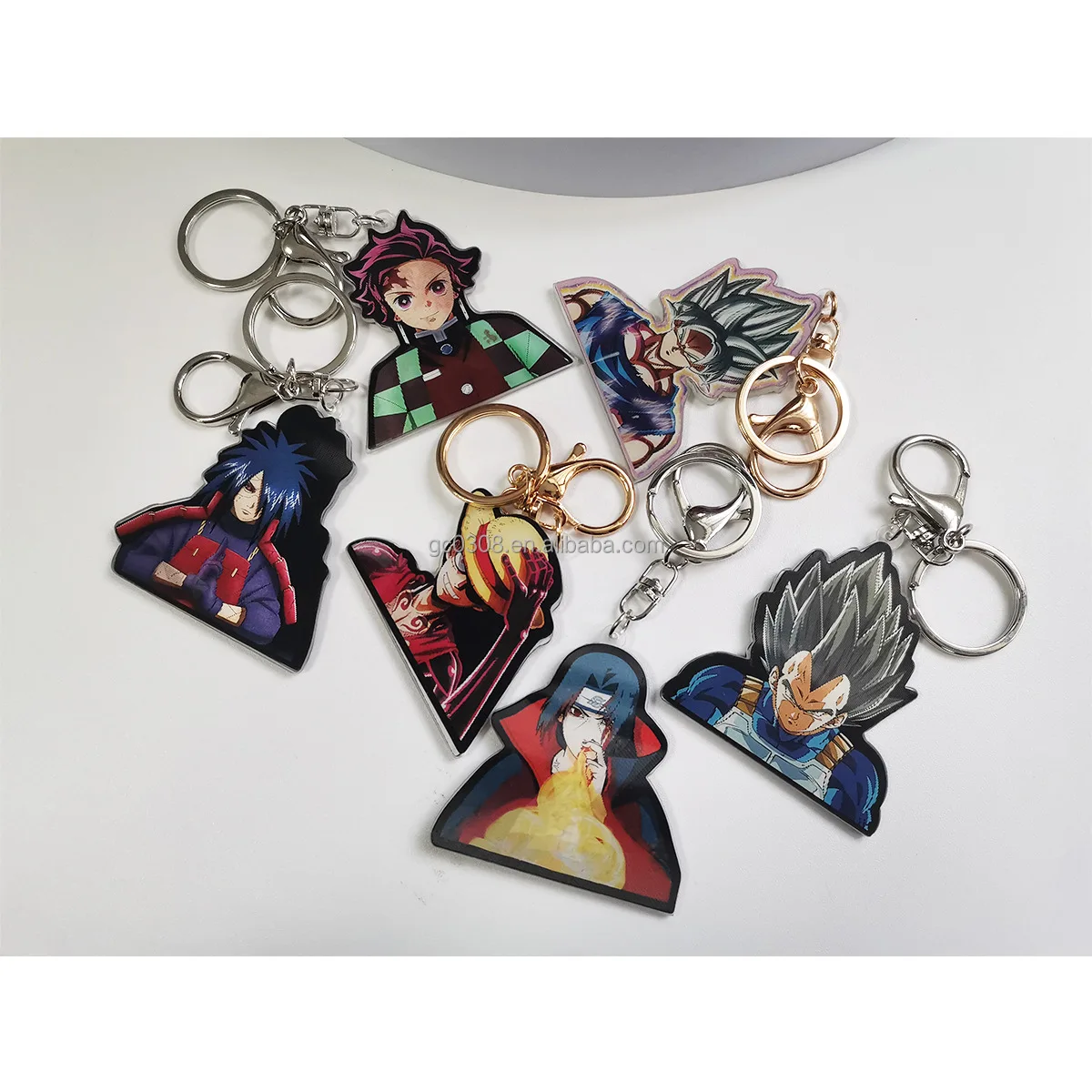 Promotional Anime Keychains 3d Lenticular Motion Keyring Custom Acrylic ...