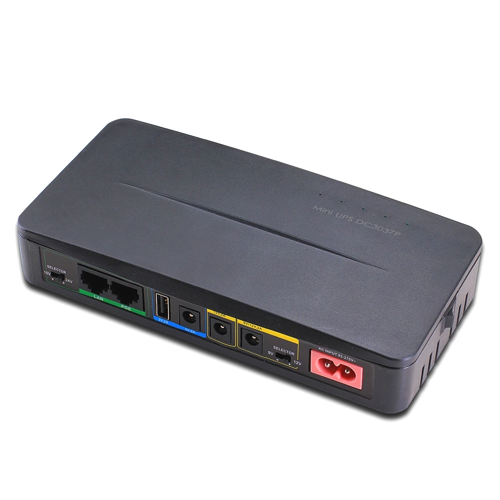 Ktac Dc Mini Ups For Wifi Router Mini Ups 24v 12v 9v 5v Output 2a ...