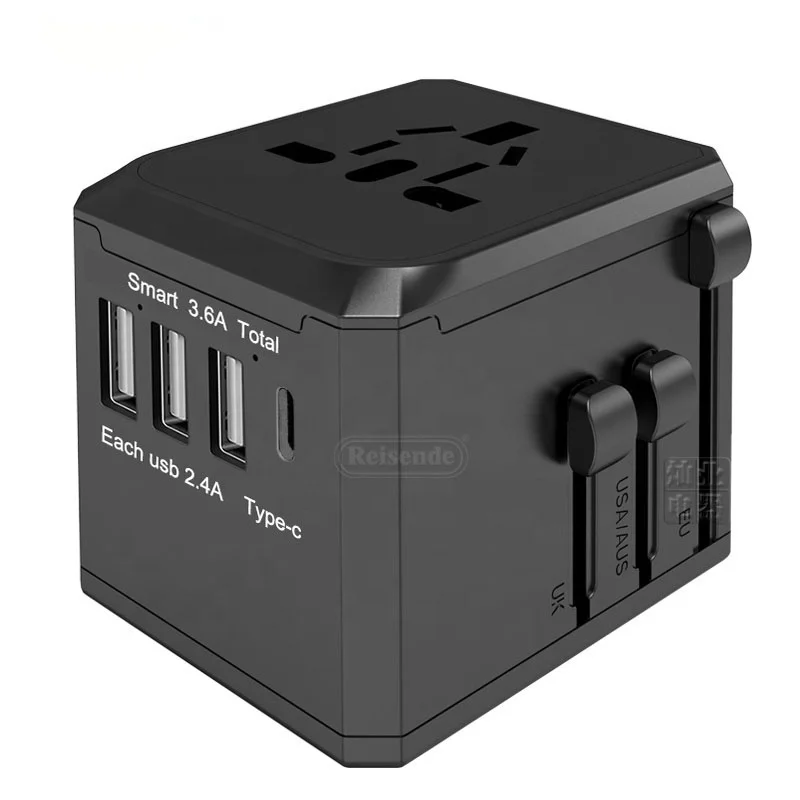 Multi Plug Travel Converter Ac Power Plug Power Charger Adapter Smart ...