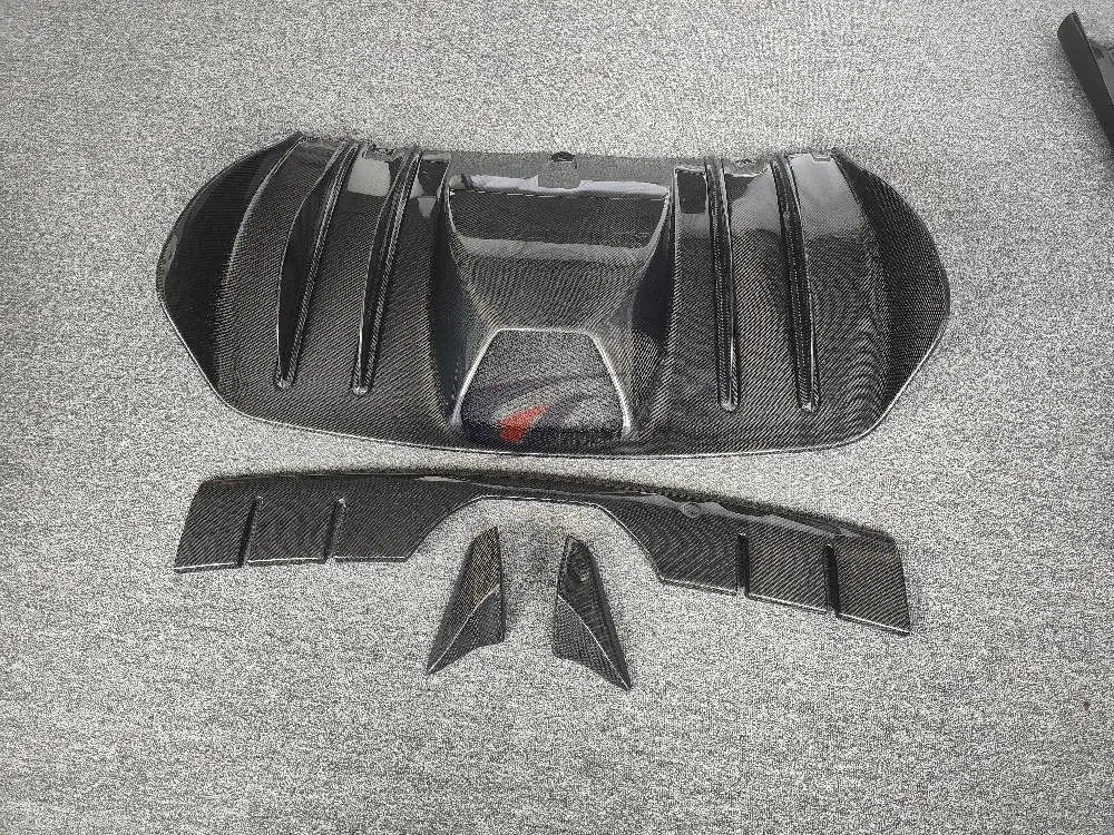 Top-class Carbon Fiber Rear Bumper Lip For Ferrari F430 Rear Spoiler ...