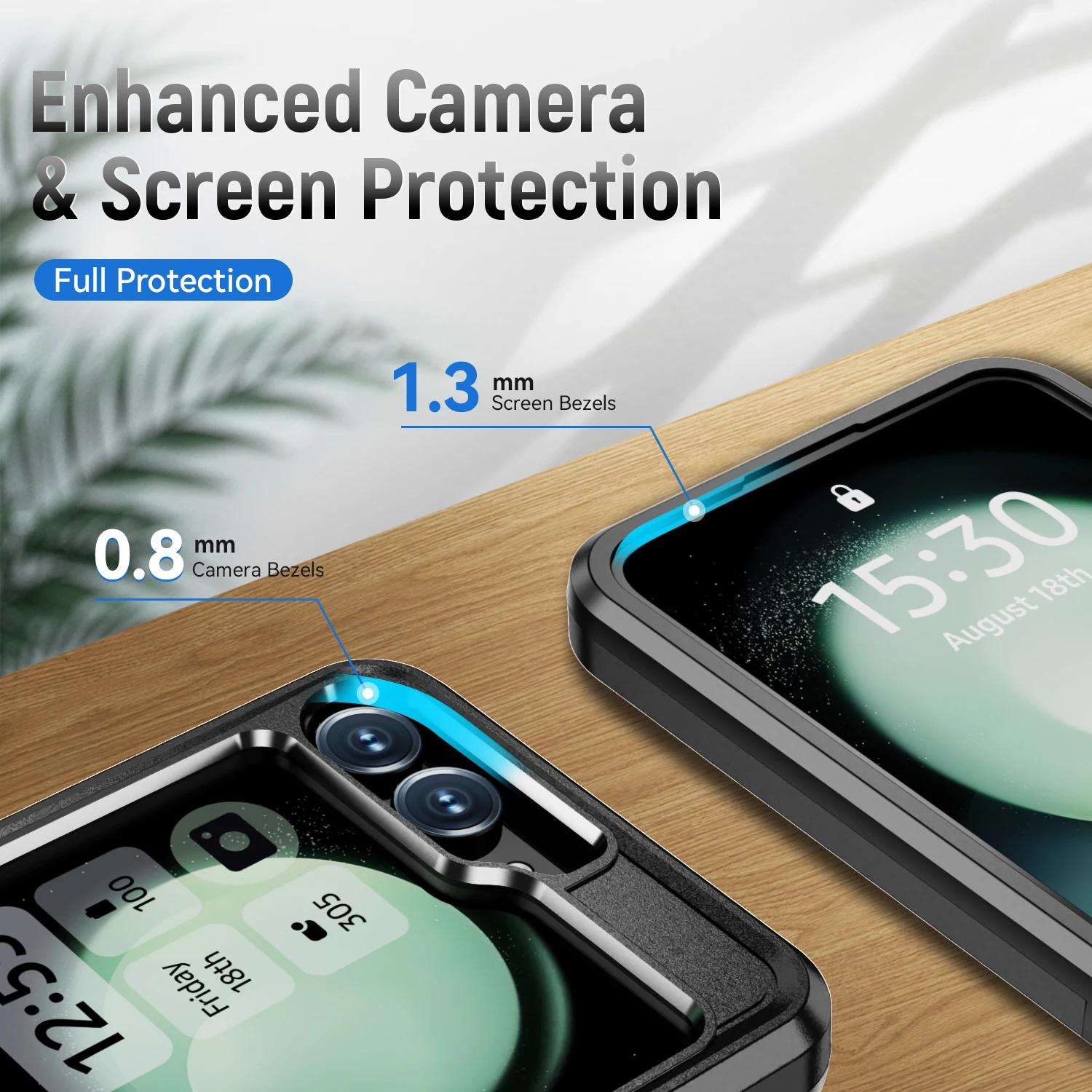 Heavy Duty Shockproof Ring Protective Cover for Samsung Galaxy Z Flip 6 ...