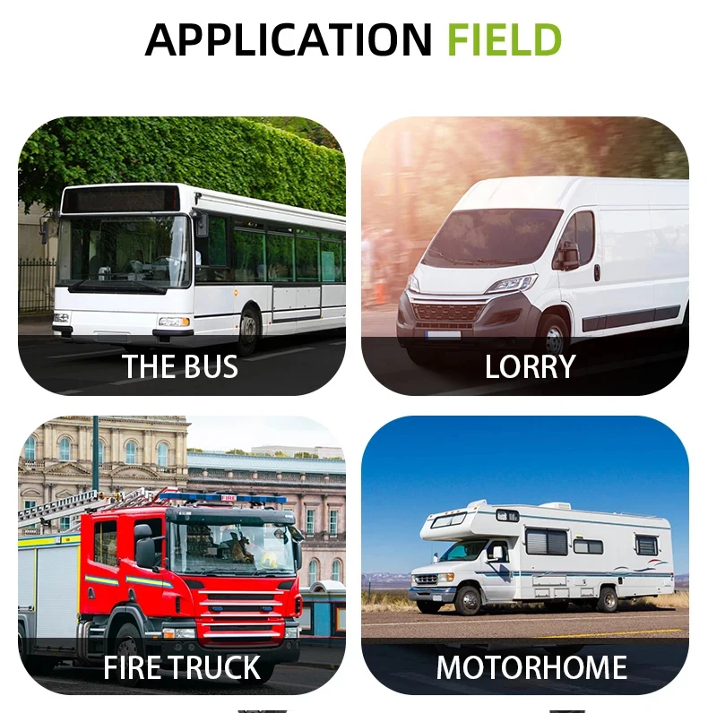 360 Degree Bus 3D Bird View System - Waterproof Security Camera