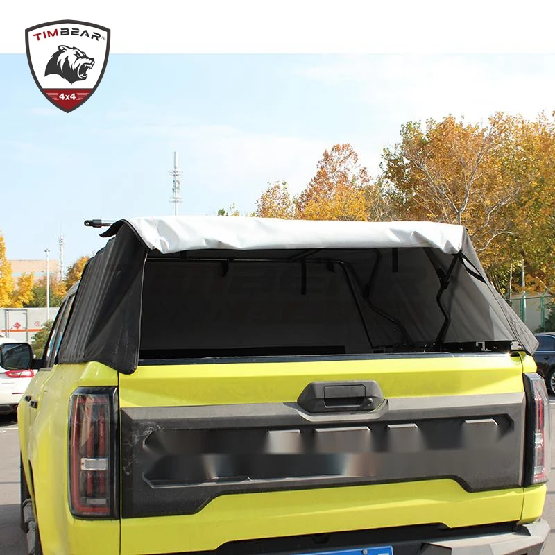 Foldable Pickup Universal Oxford-Fabric Soft Top Canopy Topper for ...