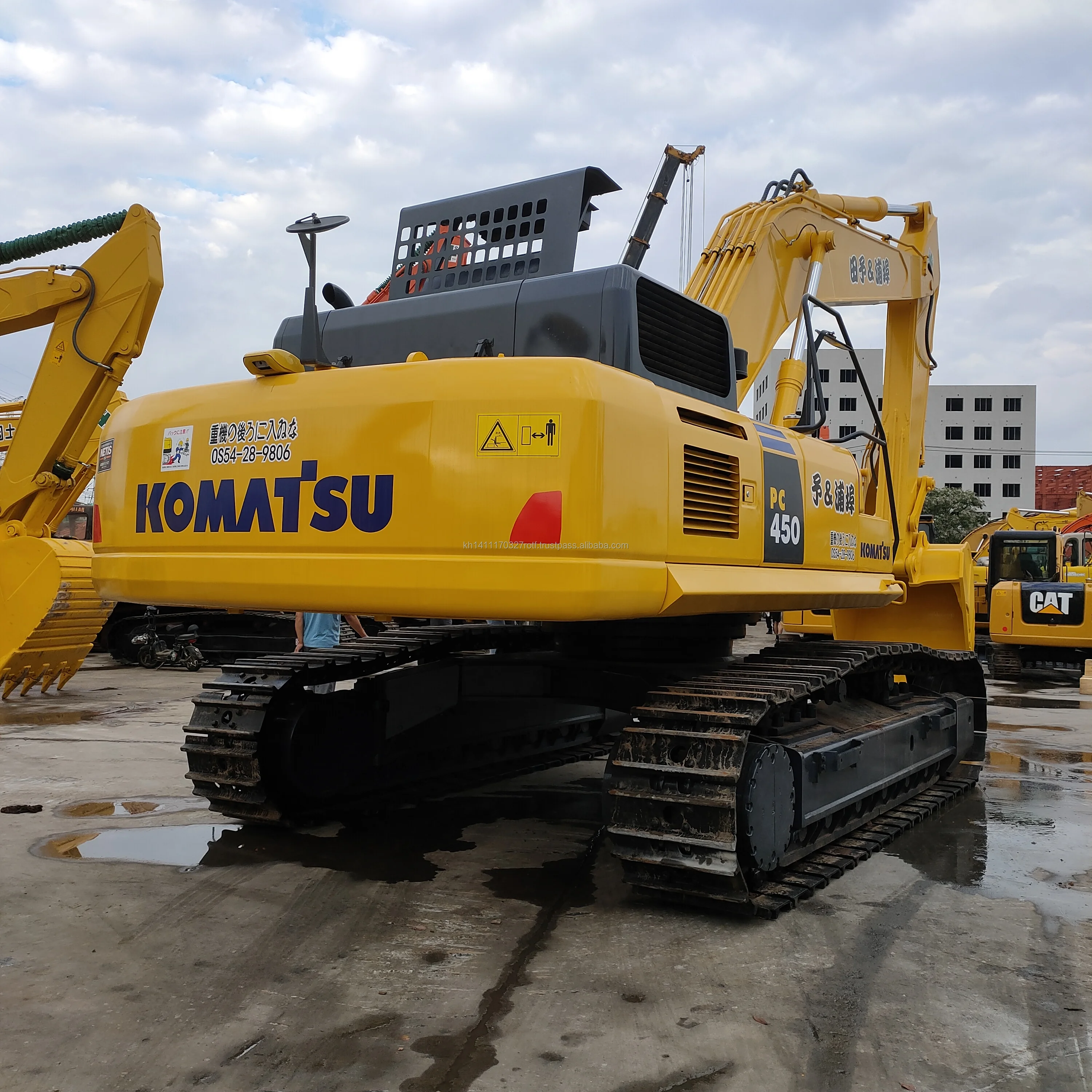 Used Komatsu PC450-8N1 45 Ton Excavator with Engine & Pump-Construction ...