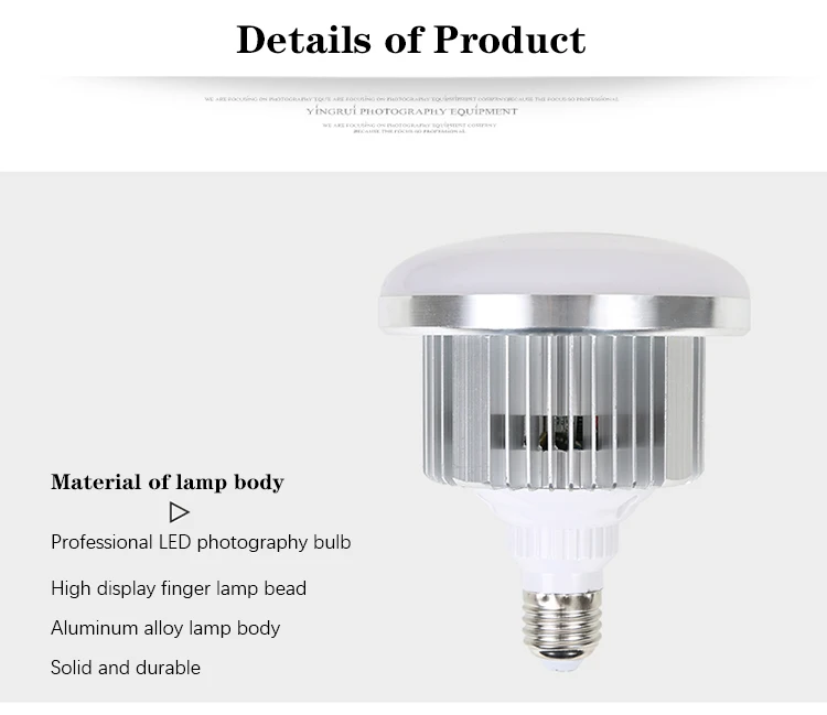 Photography Lighting Kit - Softbox LED Bulb & Backdrop Stand