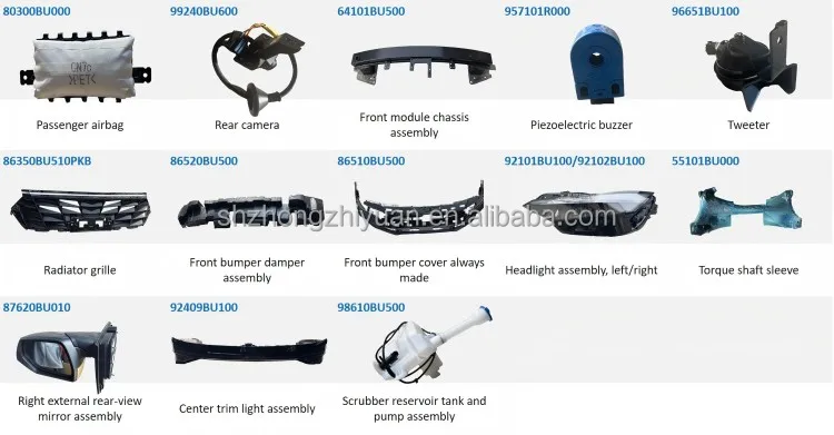 Front Bumper Cover for Hyundai Elantra Front Bumper Assembly Other Body ...