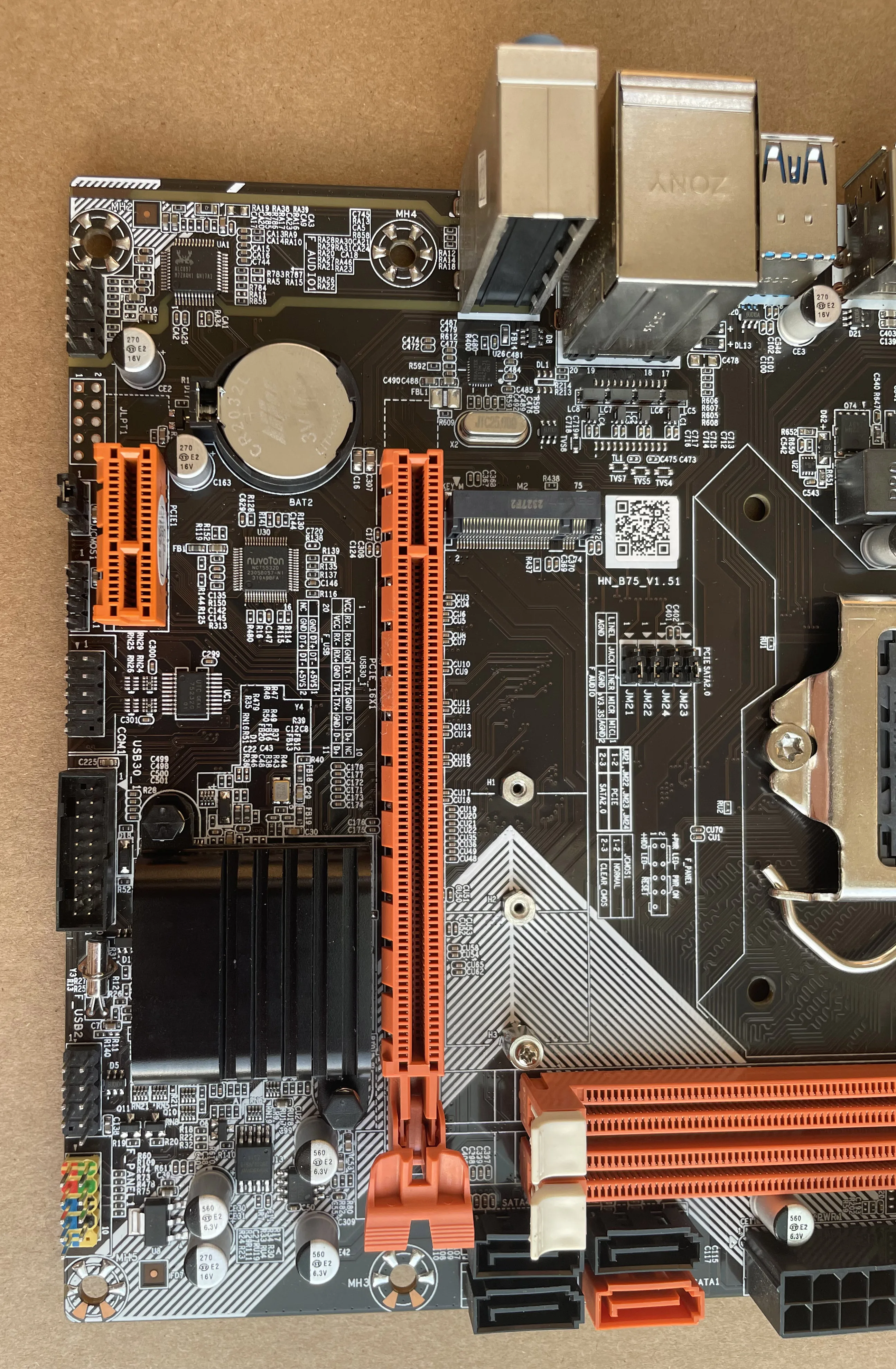 B75 Lga1155 Desktop Motherboard Industrial Main Board Gaming ...