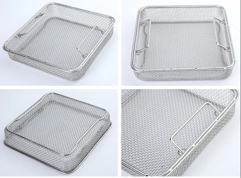 Stainless Steel Disinfection Basket For Chemical Immersion And ...
