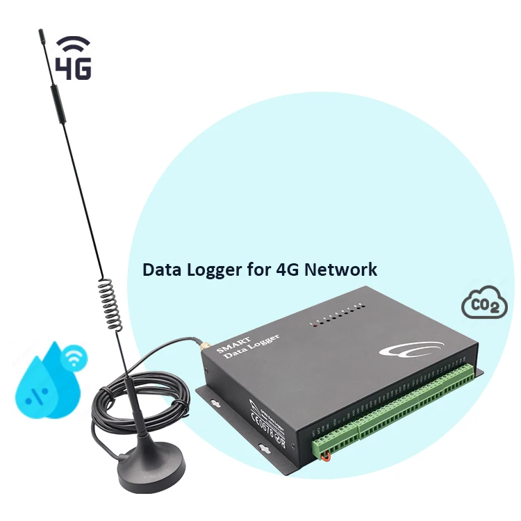 Temperature Measurement Digital Pressure Gauge With Data Logger 4g Temperature Humidity ...