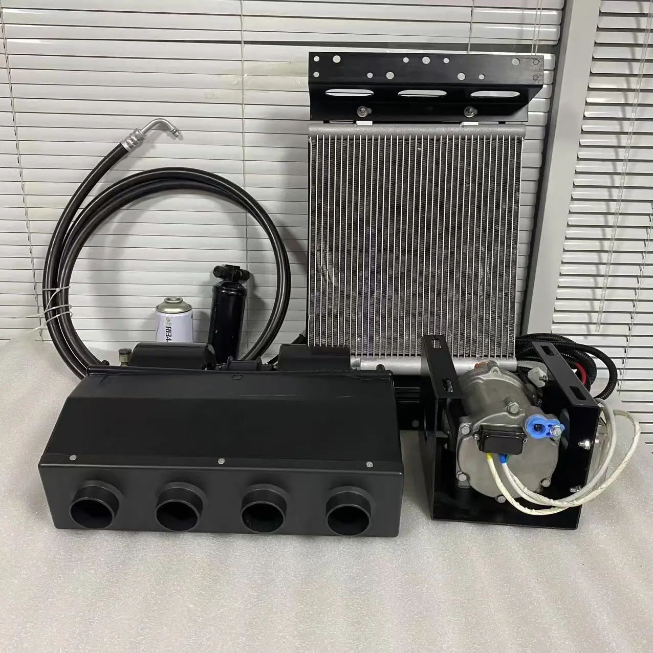 Factory Direct 12v Rv Ac Unit Parking Cooler Auto Ac Evaporator For ...