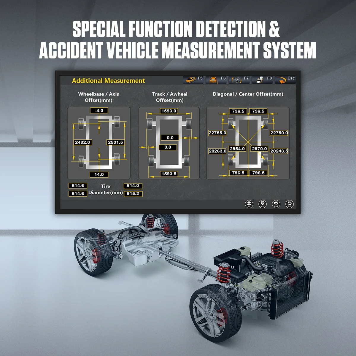 AUTOOL XC505 Car Alignment Machine - Precision & Affordability