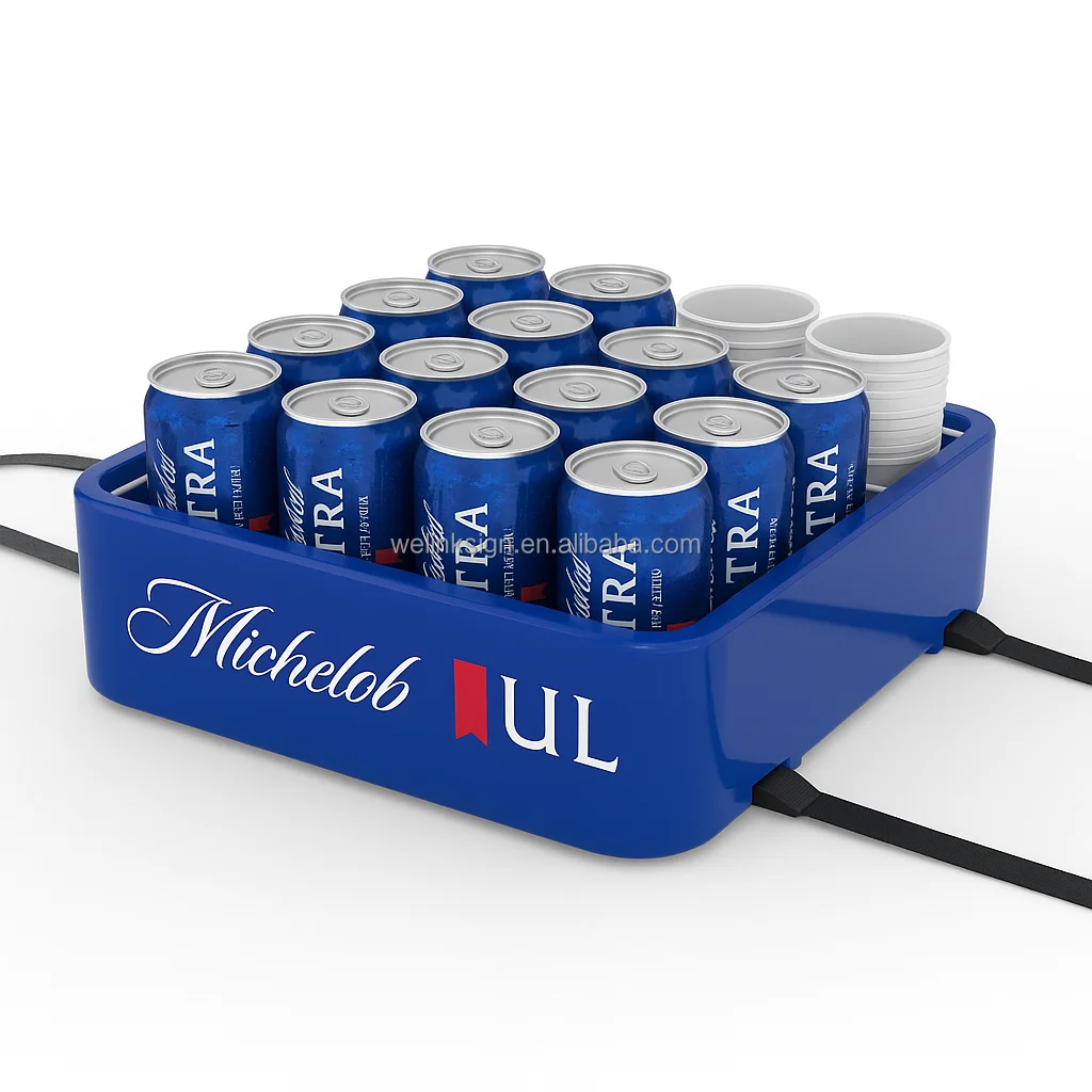 Michelob Ultra Portable Beverage Sampling Tray - Lightweight & Durable