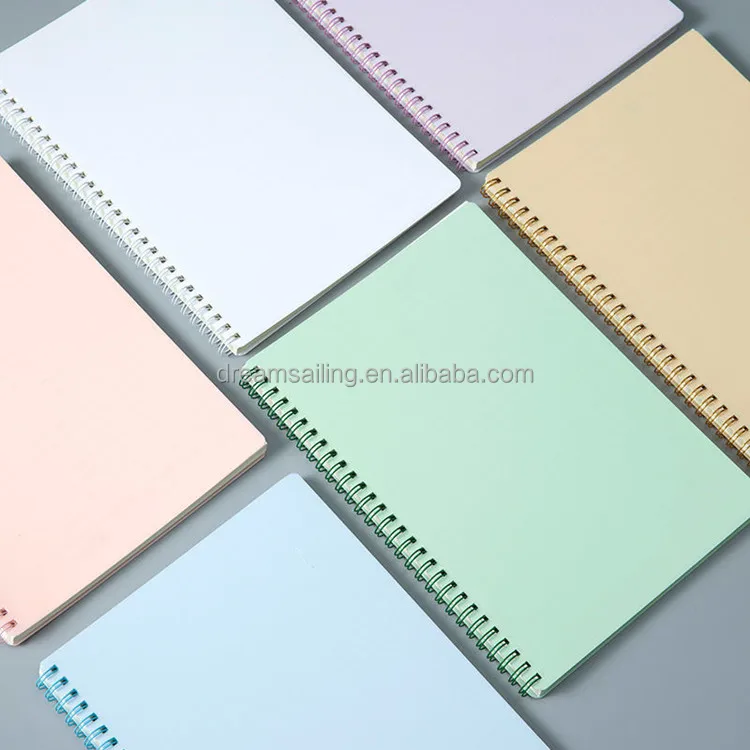 Custom Print Hard Cover Spiral Binding Journal Coil Notebook A5 Cheap ...