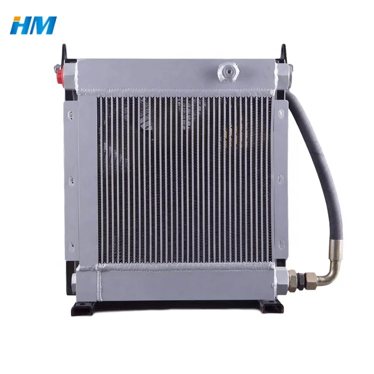 Aluminum Hydraulic Oil Radiator Heat Exchanger Oil Radiator Hydraulic With Fan Hm-dlxh Series ...
