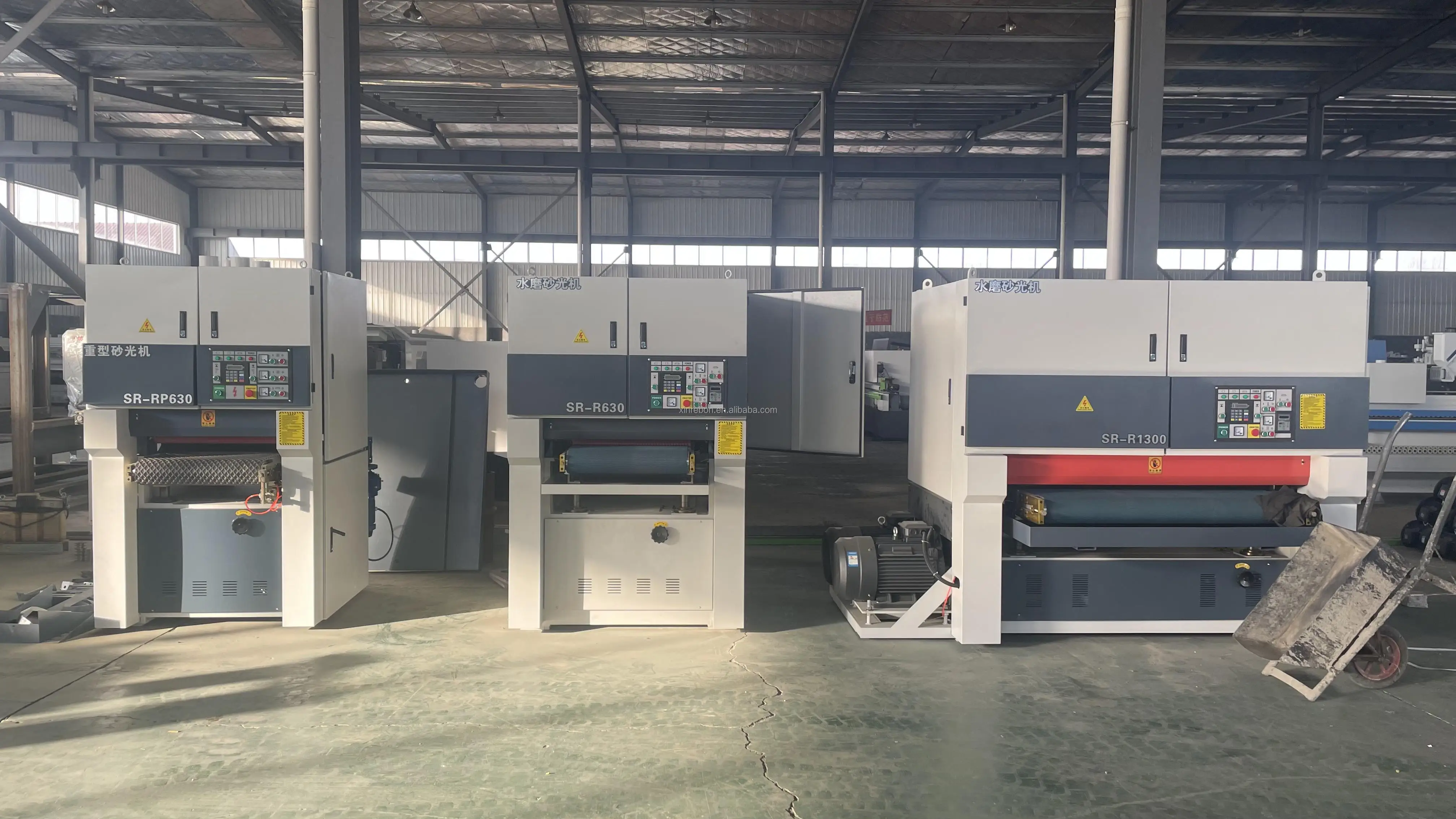 Water Mill Industrial Sheet Metal Sanding Polishing Machine