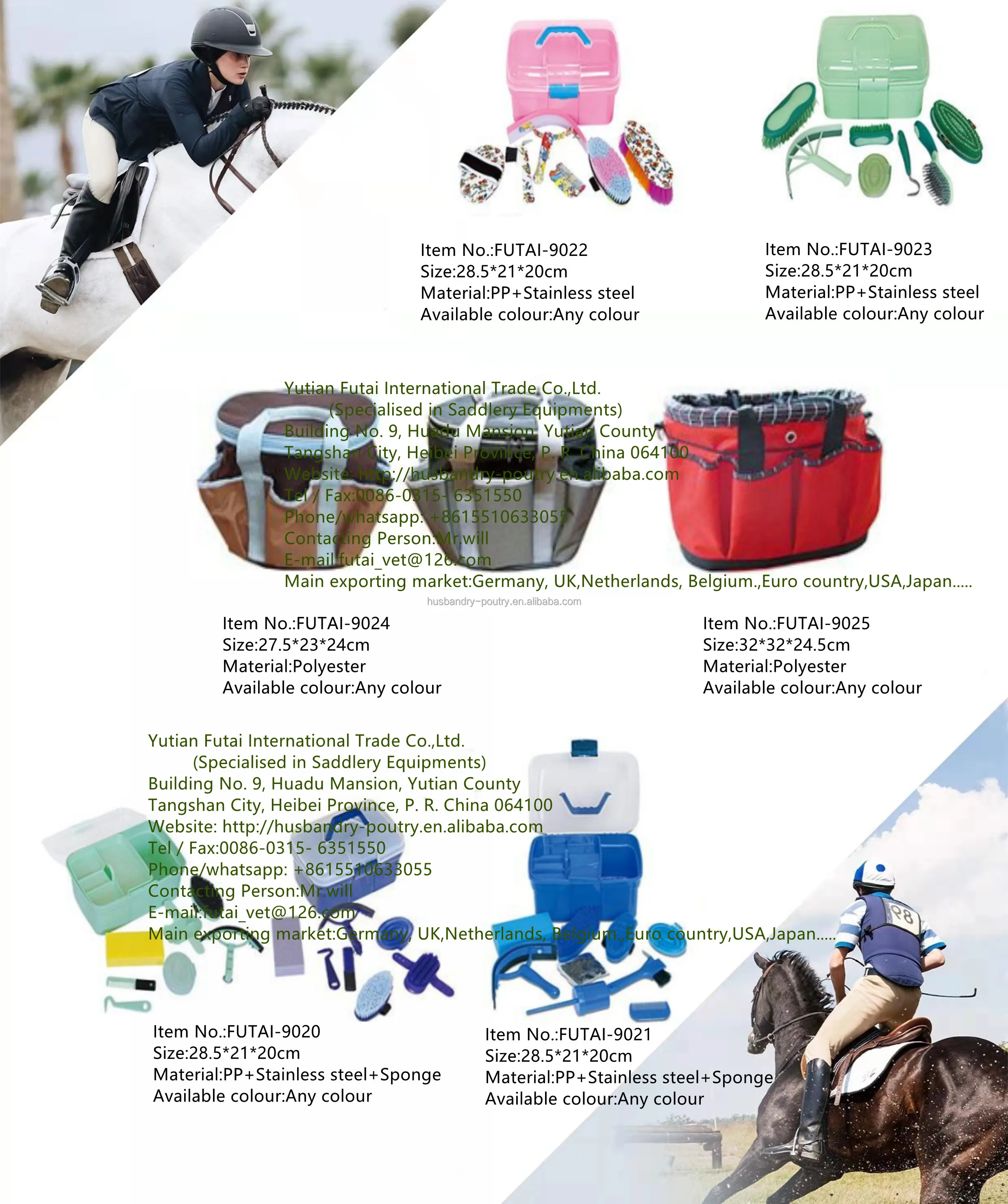 Horse Grooming Kits - Quality Brush Sets for Equestrians
