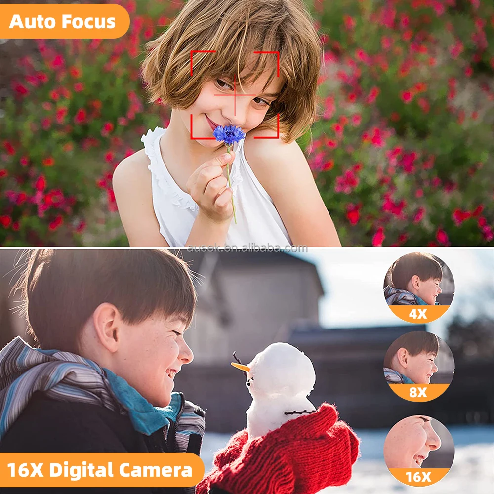 Best Festival Fun Digital Photo Camera 4k 60 Fps Video Camera Digital ...