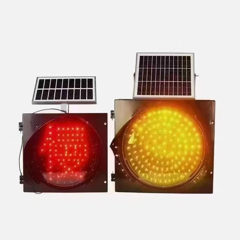 Led Solar Warning Light Flashing Barricade Light Flashing Construction ...