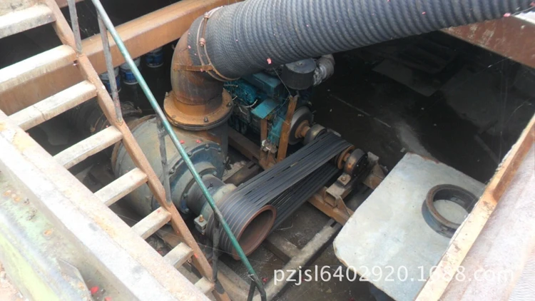 8 Meters Dredge Depth Sand Suction Pump | 6 Inch Mini Dredge Pump with ...