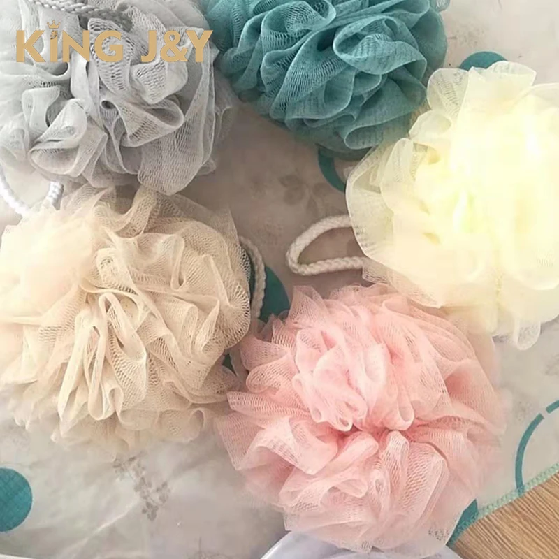 Pe Mesh Sponge,Round Bath Buffing Sponge Back Strap Body Bath - Buy Pe ...