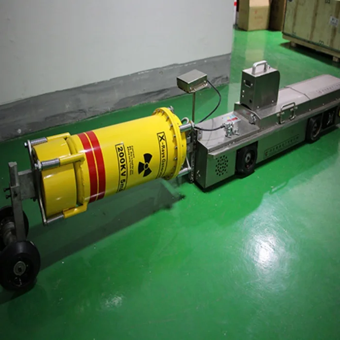 Portable Pipe Crawler - Industrial X-Ray NDT Radiographic Testing