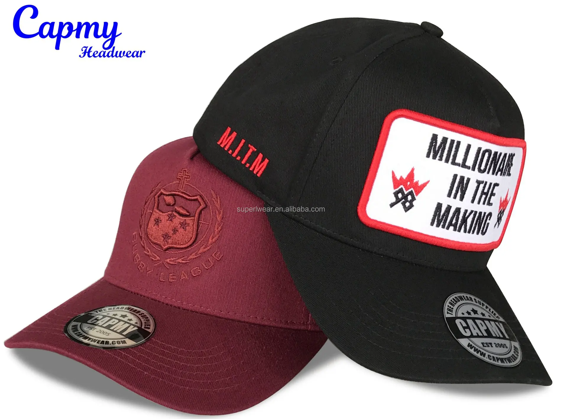 Custom 100% Cotton 5 Panel A Frame Cap Logo Green Embroidery Hat A ...