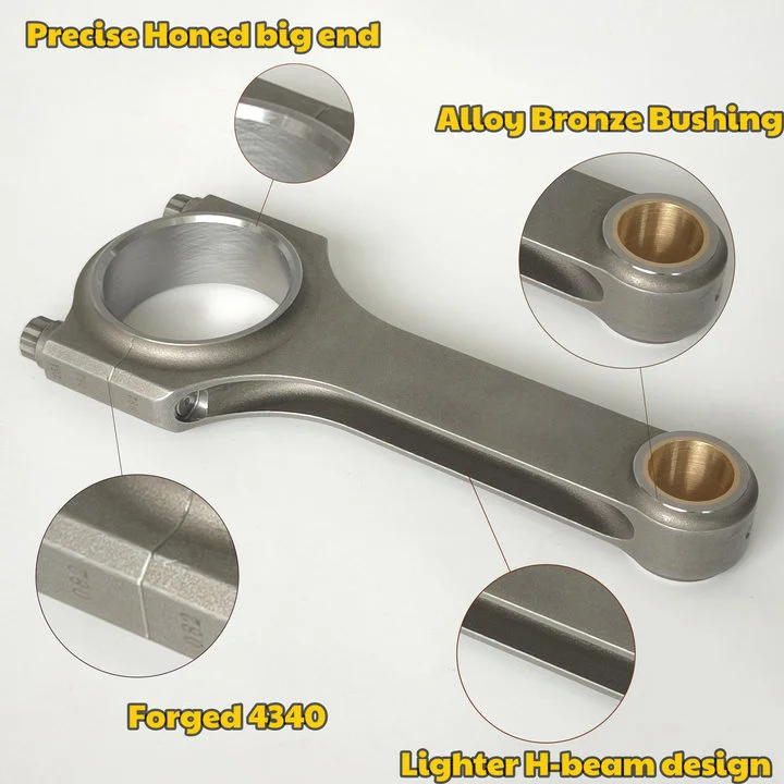 Racing H-Beam Forged Connecting Rods for Chevy SBC 305 350 V8| Alibaba.com
