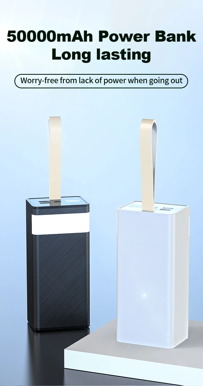 New Top Selling 40000mah Powebank 50000mah Mobile Phone Power Bank High ...