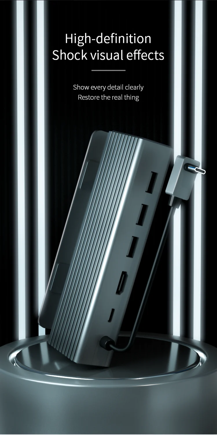 6 In 1 Docking Station For Steam Deck Dock Base With Hd-mi 2.0 4k ...