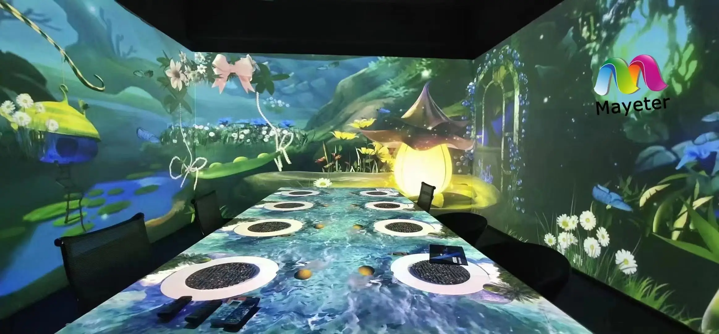 Hot Sale 3d Holographic Hologram Projector Interactive Wall/floor ...