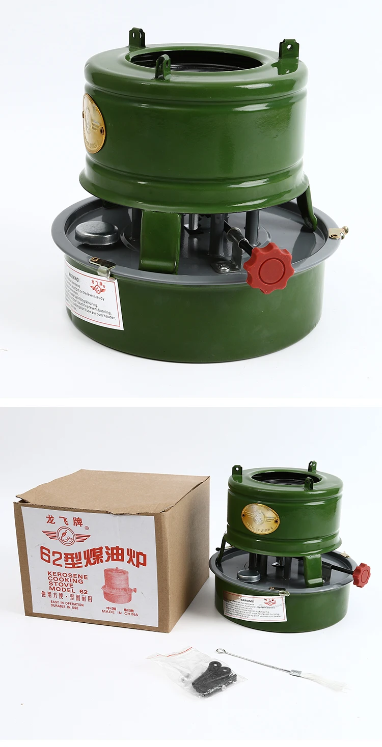 62# Stocks Portable Mini Kerosene Oil Stove Table Burner Cast Iron ...