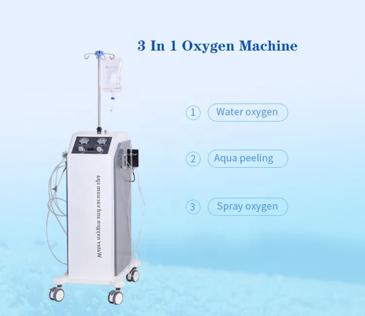 H2O2 Hydro Oxygen Jet Peel Skin Care Facial Cleaning Oxygen Small ...