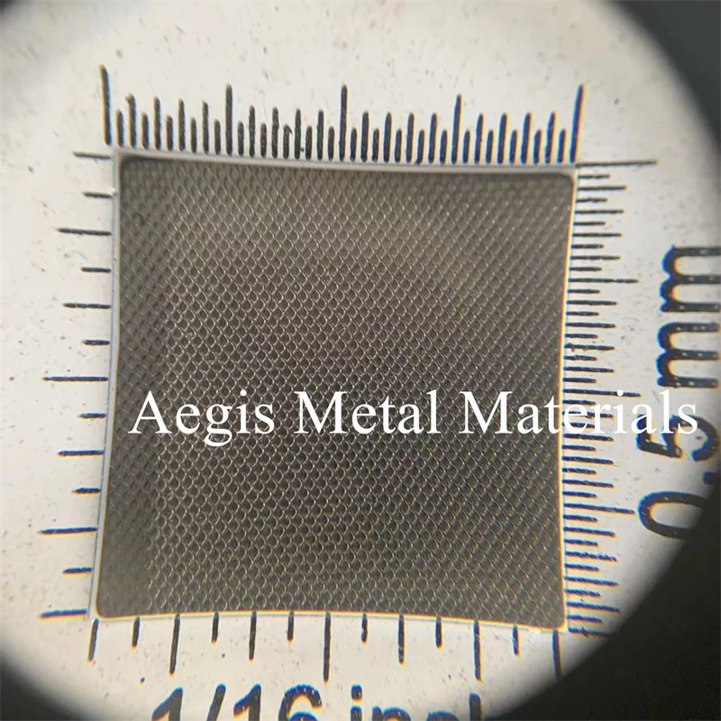 Thin Foil Mesh Pure Titanium 0.5 Mm Thickness 1*2mm Diamond Titanium ...