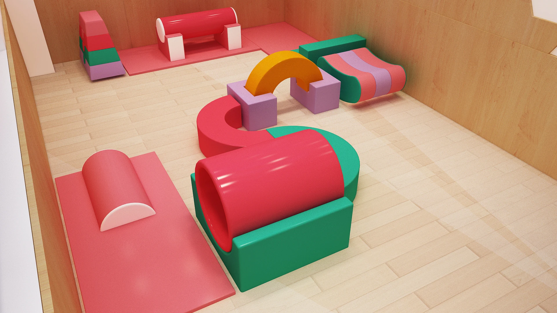 Indoor Soft Play Equipment Kids Playground Party Soft Play Sets for ...