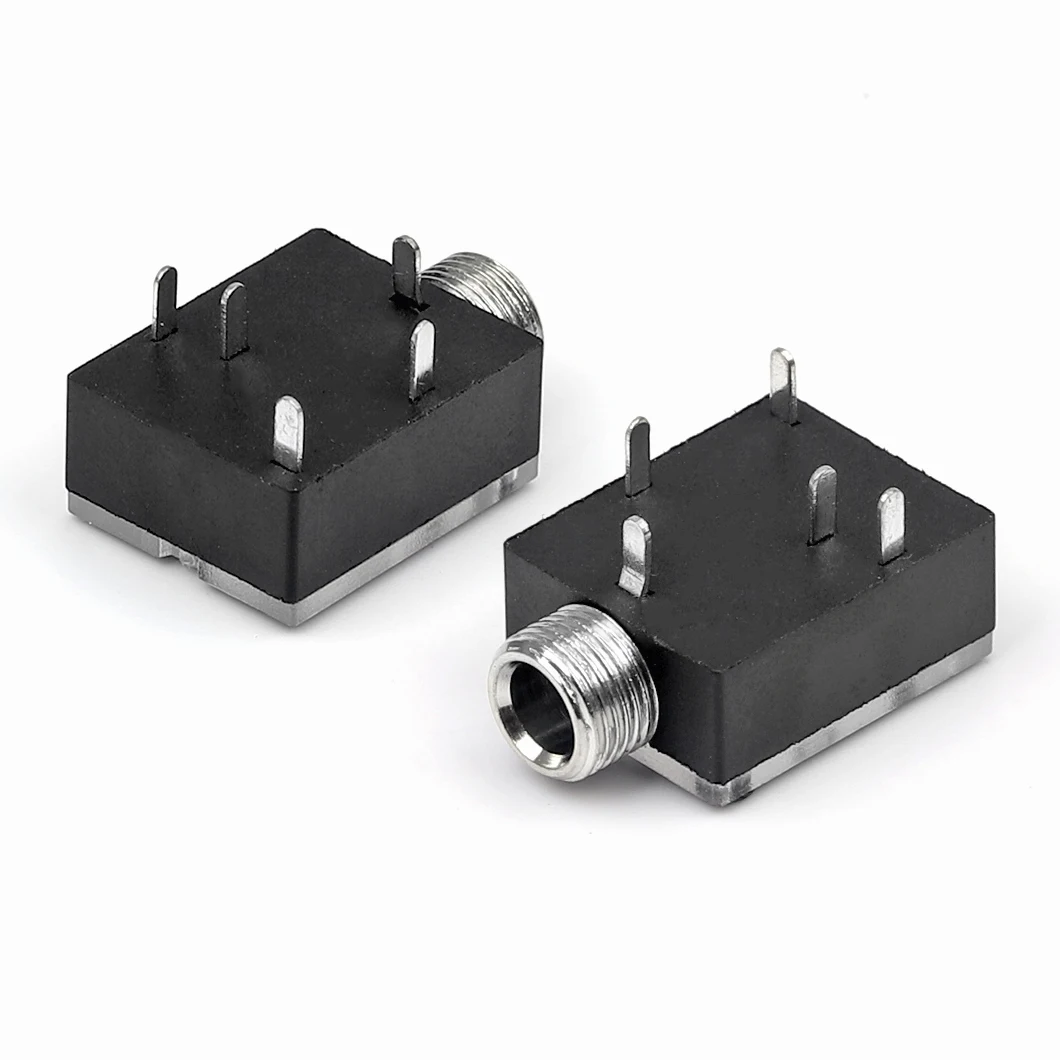 Car amplifier sound Speakers audio jack mono switched 6.3mm PJ-603A 6. ...