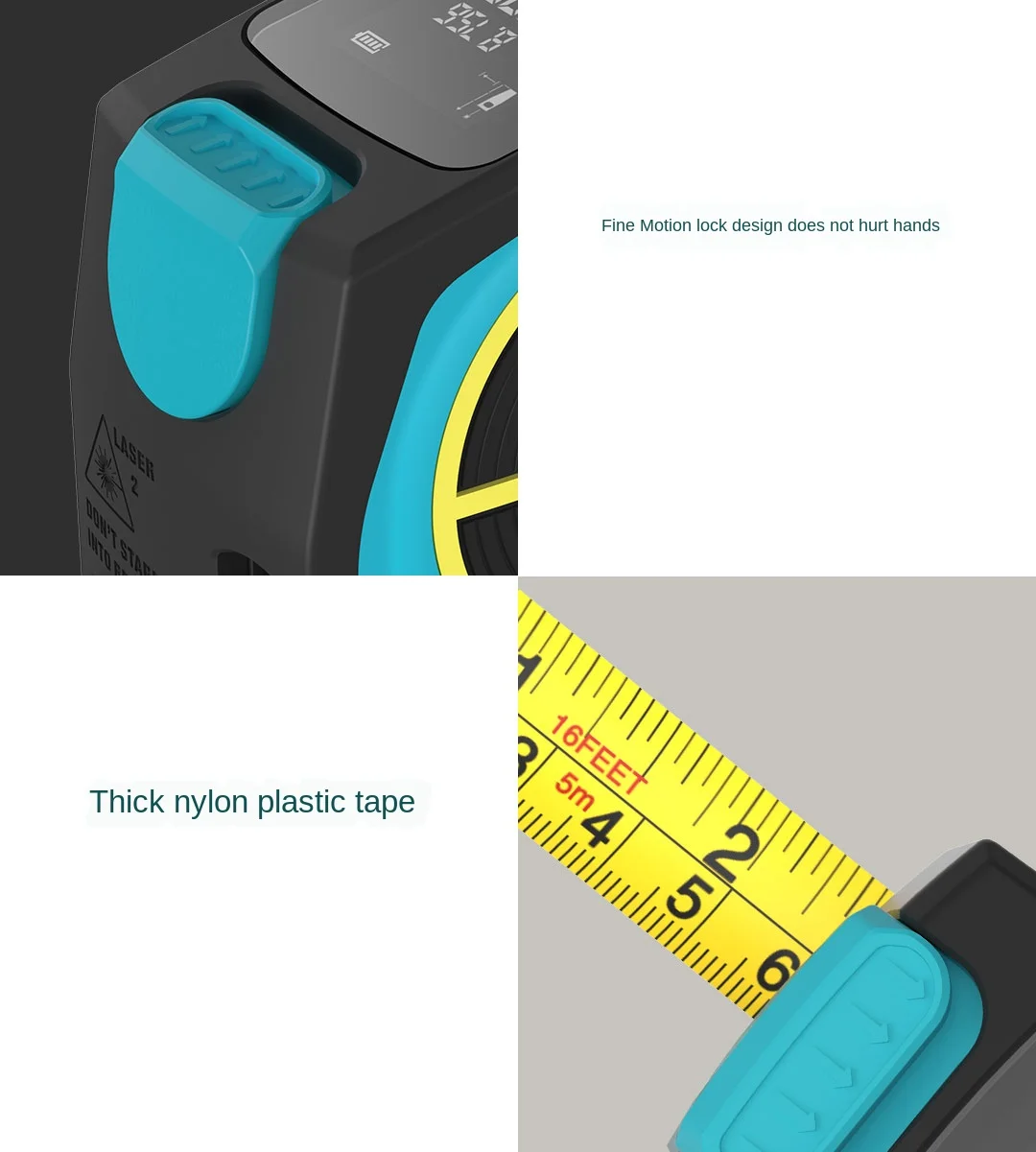 Xiaomi Mileseey DT10 Laser Tape Measure - Precision & Convenience