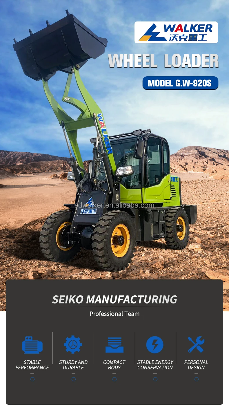 China All Famous Brands Wheel Loader Gw920 Factory Price 5 Tons Front ...