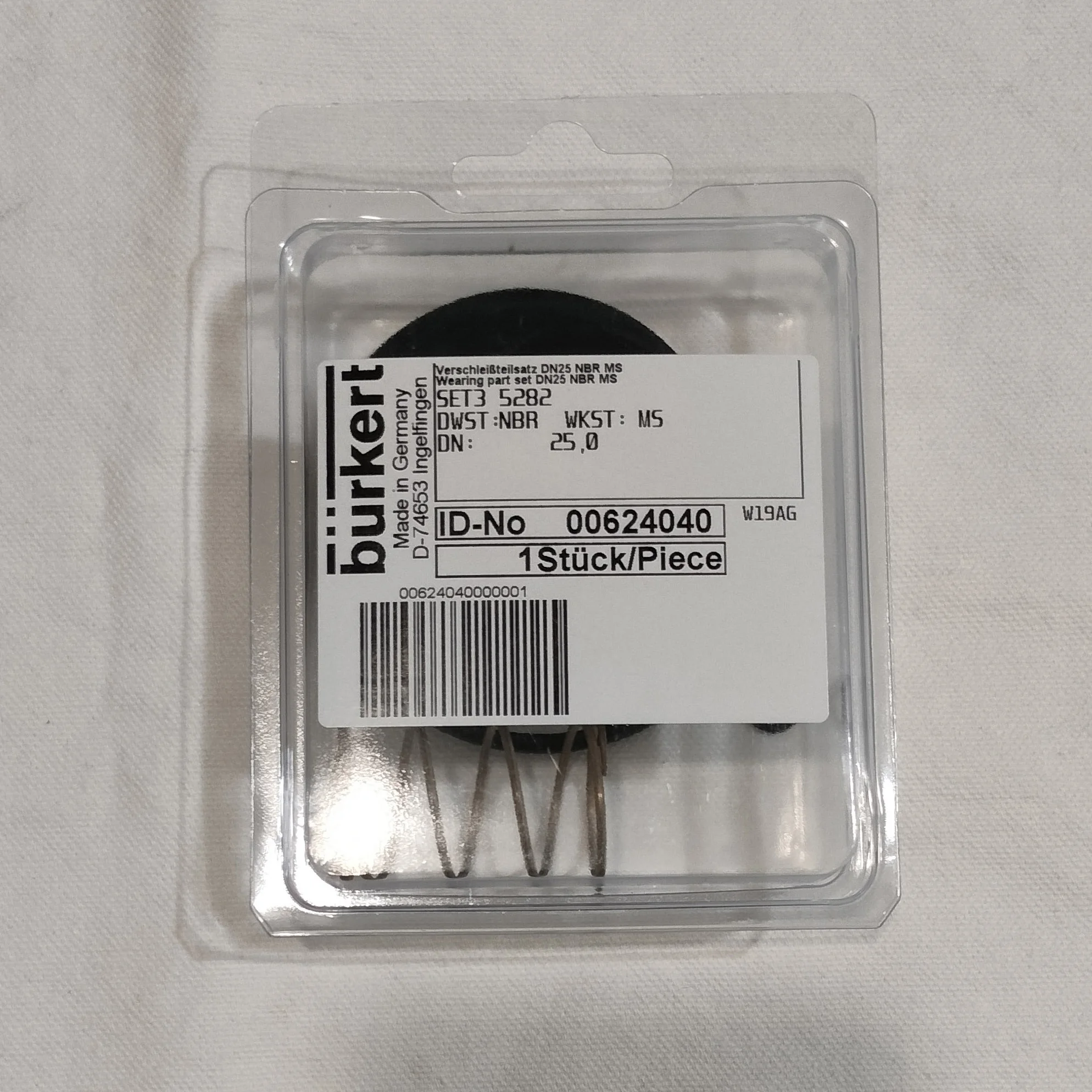 Burkert 00624040 Of Wearing Part Set Dn25 Nbr Oem Diaphragm Valve For ...