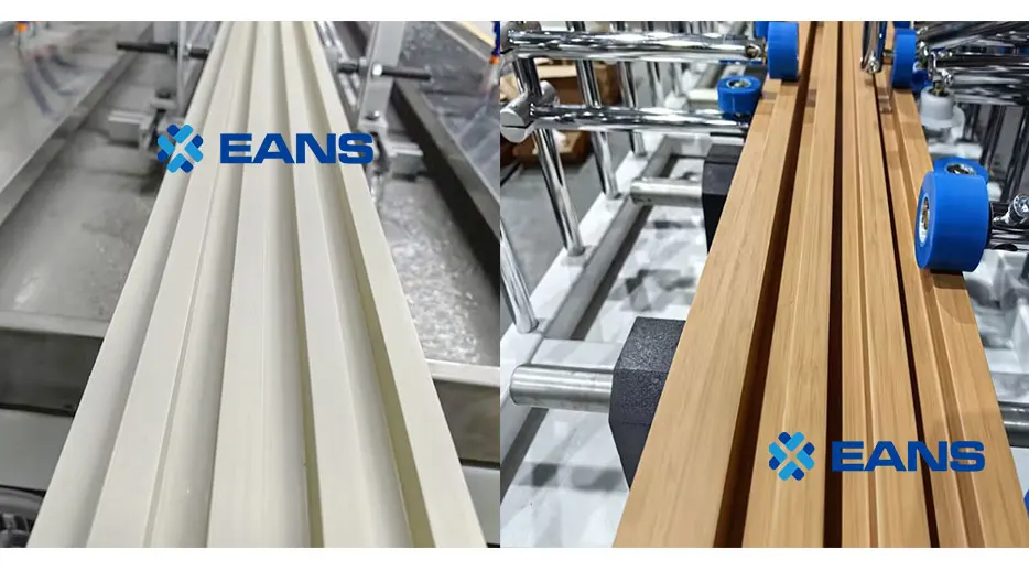 Plastic WPC PVC Fluted Wall Panel Making Machine - Eans Machine