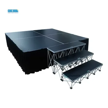 Esi Portable Arch Triangle Stage Quad 1x1m Aluminum Stage Platform ...