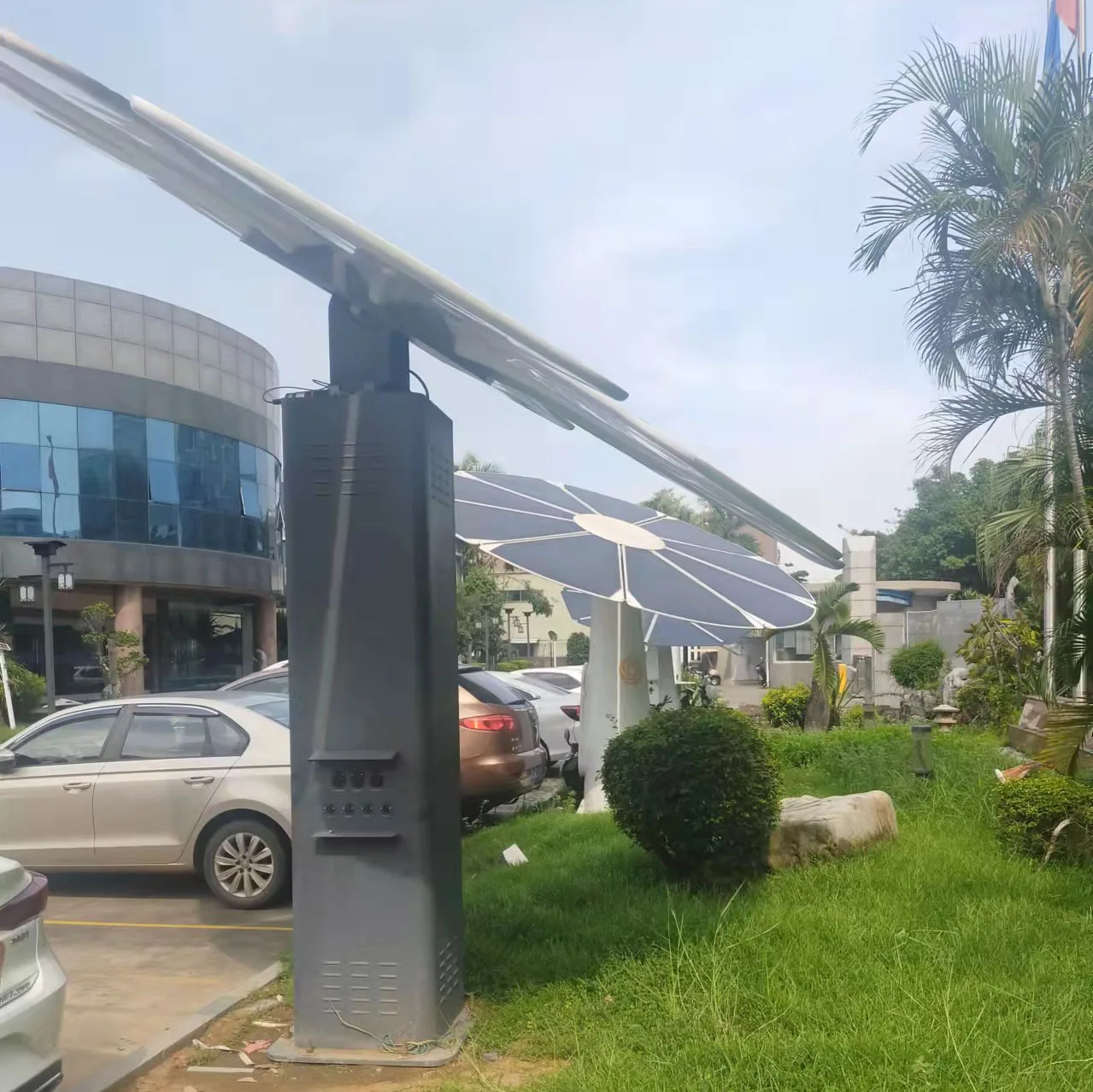 Scm Manufacturing Companies New Bifacial Solar Pv Panel Ground Mounting ...