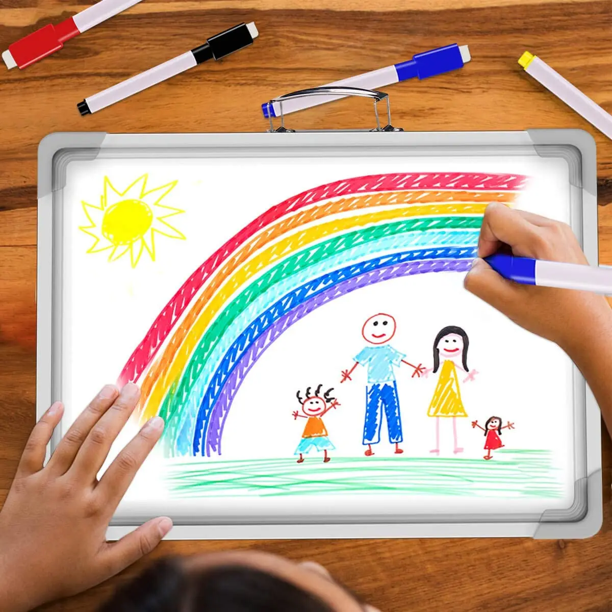 Desktop Whiteboard With Handle Factory - Buy Desktop Whiteboard With ...