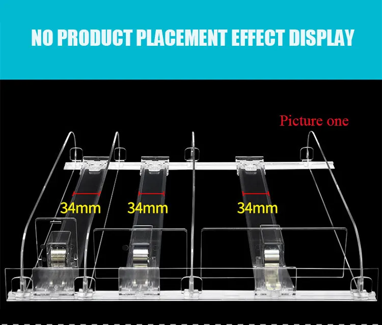 Acrylic Cigarette Pusher - Adjustable Spring Loaded Shelf Dividers for ...