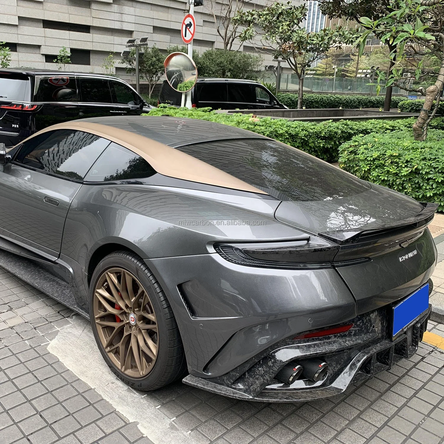 Aston Martin DB11 Rear Bumper Carbon Fiber Kits - Style & Protection