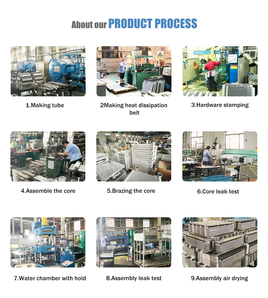 Vacuum Brazed Oil Cooler for VOLVO F80 F12 468612