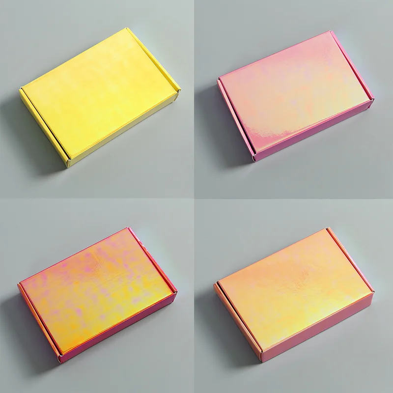 Laser Aircraft Box In Stock Wholesale Colorful Holographic Packaging ...