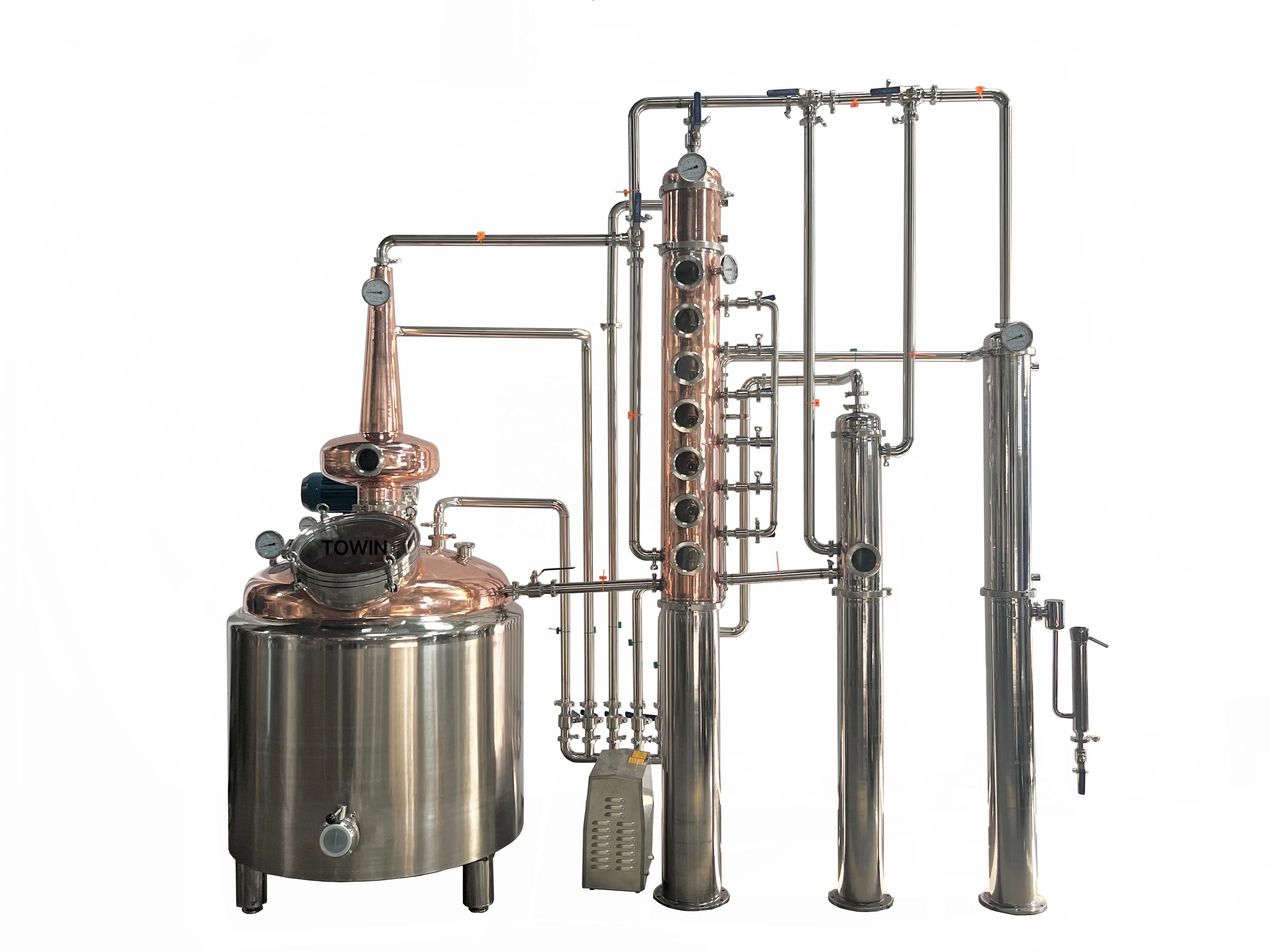 Distillery Used Rum Vodka Whiskey Industrial Distillation Equipment ...