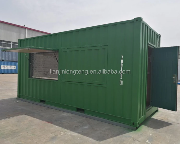 Mobile Fast Food Shop 20ft Shipping Container Cafe Bar And Restaurant ...