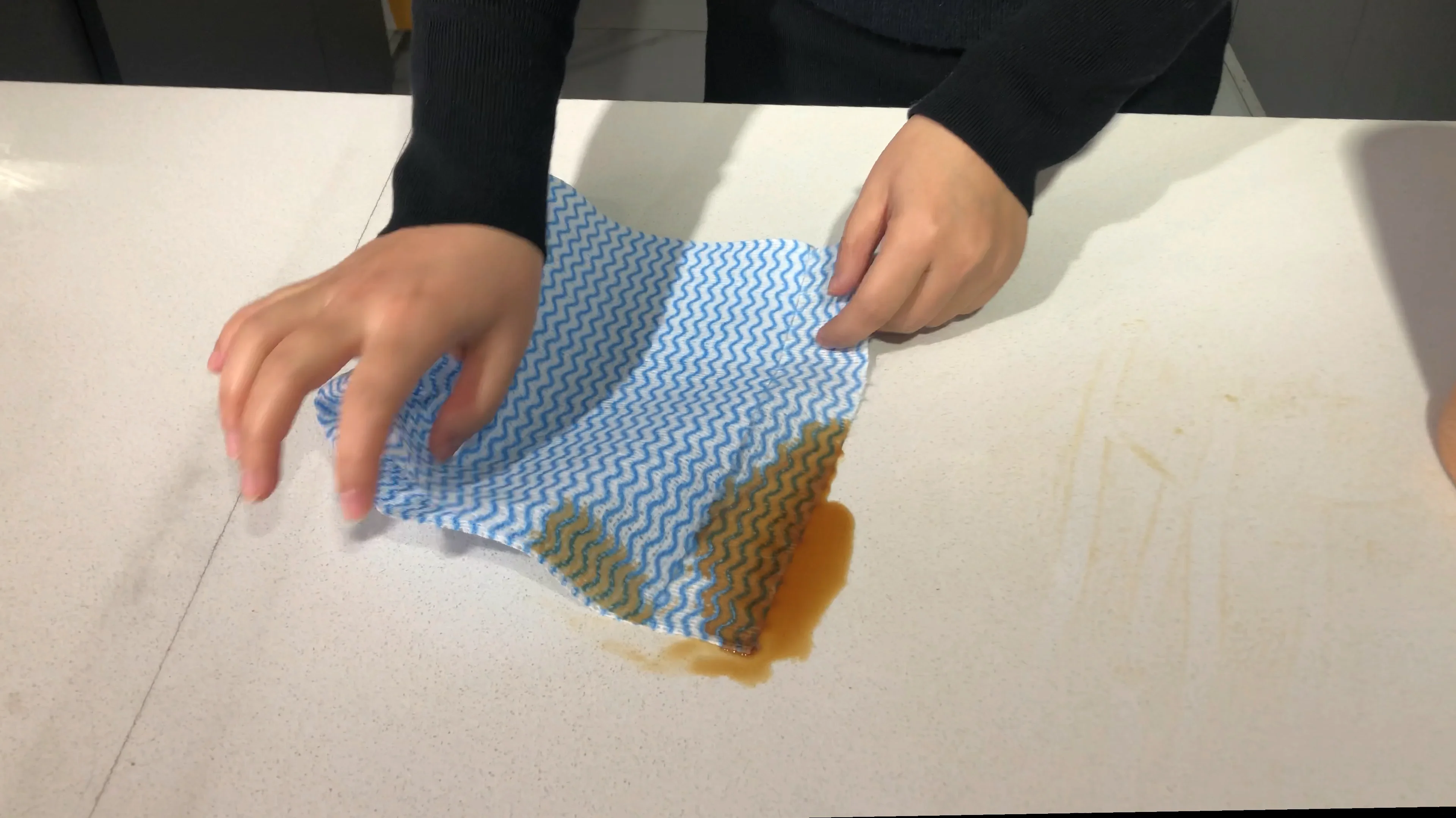 Disposable Nonwoven Kitchen Wipes Chux Spunlace Cleaning Cloth - Buy ...