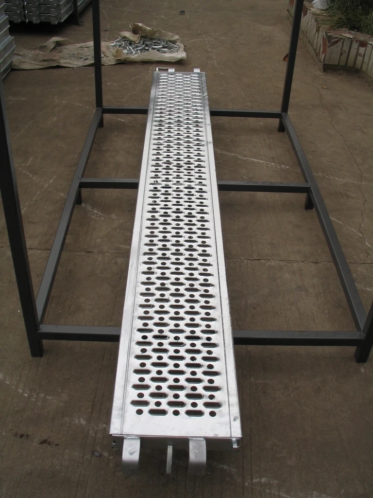 Aluminum Scaffold Planks with Trapdoor Plywood - Stable & Durable